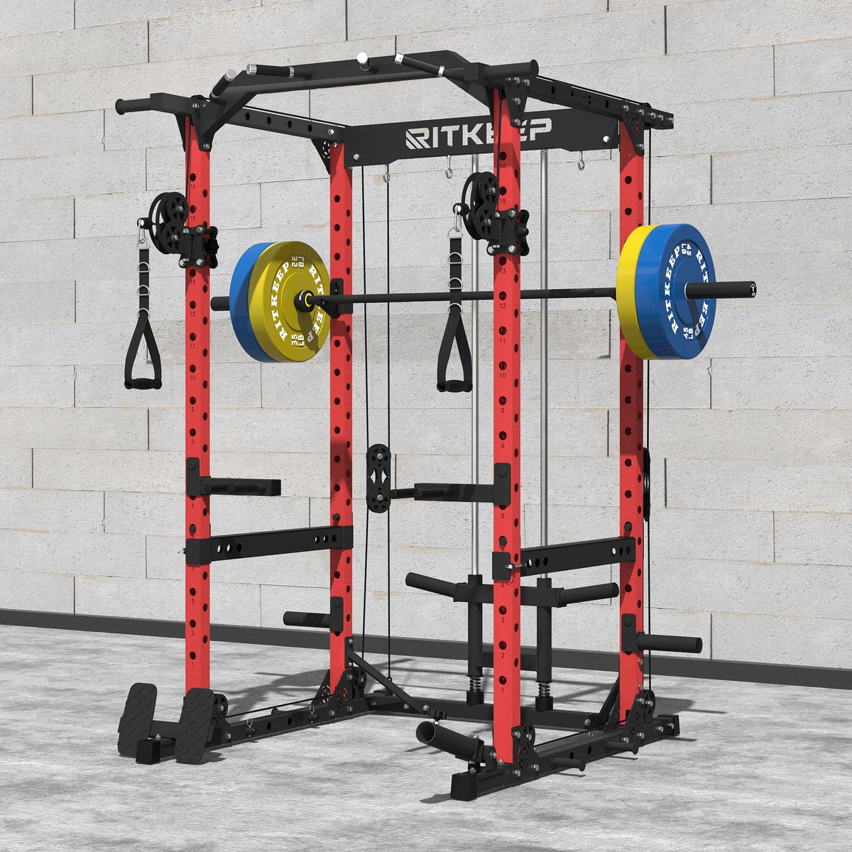 Destroyer M10 Power Rack ALL-IN-ONE Home Gym Cage | RitKeep – RitKeep (CA)